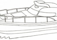Yacht da colorare