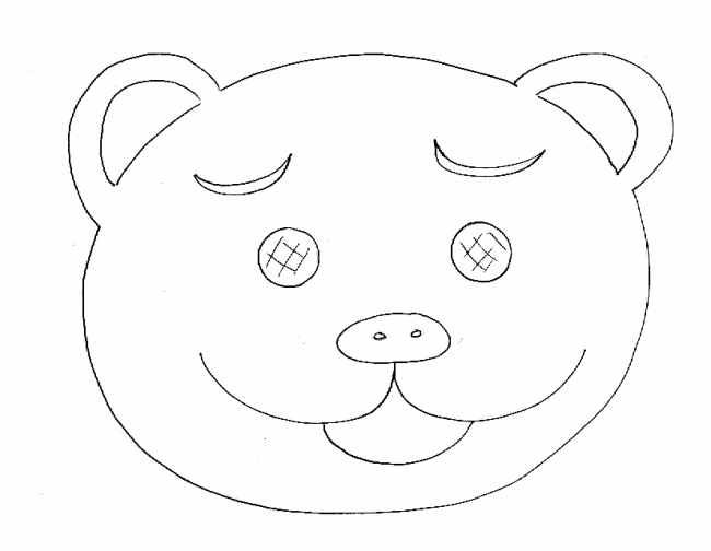 Maschere da colorare per bambini, da stampare gratis per Carnevale