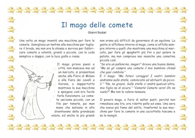 Storie per bambini, fiabe, racconti e favole da leggere e stampare