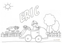 Eric: nome da colorare