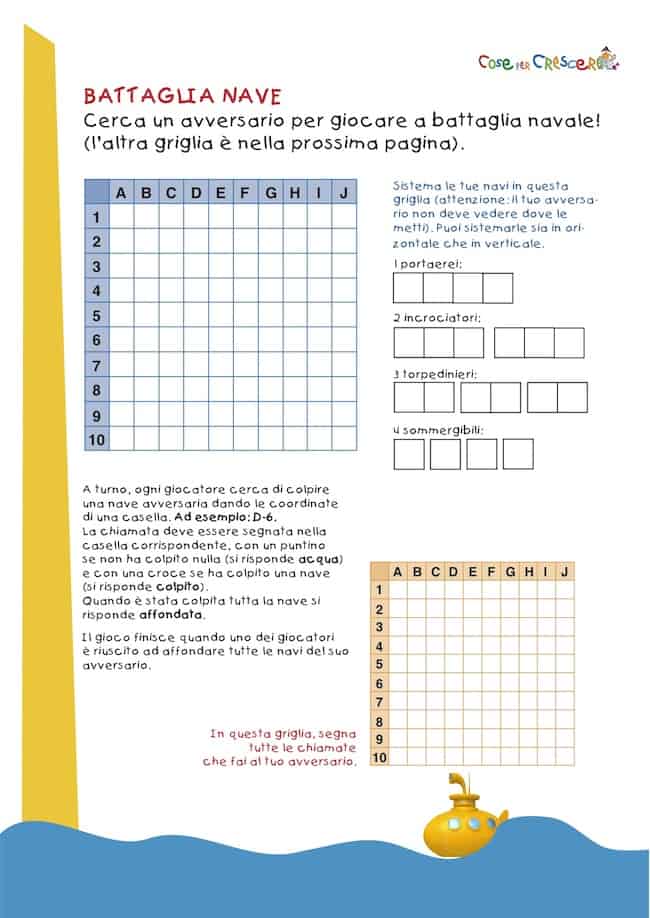 Battaglia navale | Cose per crescere