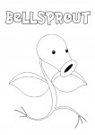 Disegno di Bellsprout da colorare gratis - Pokemon