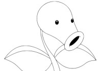 Kolorowanka Bellsprout Wydruku Pokemony Morindia Pikachu Szablon Eevee ...