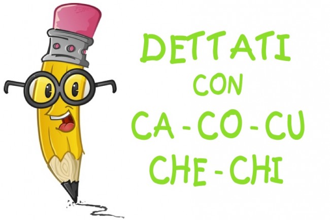 Dettati con CA-CO-CU-CHE-CHI e regola per bambini della scuola primaria