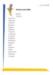 Parole con GHE per la primaria con esercizi e PDF gratis