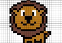 Leone in Pixel Art